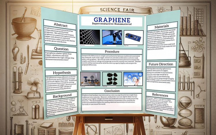 Science Fair Trifold Display Boards | Free Templates – My Science Board