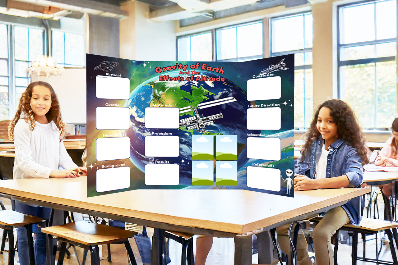 Science Fair Trifold Display Boards | Free Templates – My Science Board