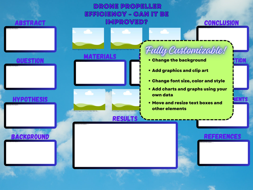 Science Fair Templates – My Science Board